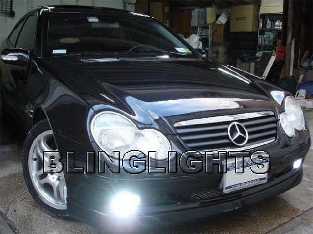 For 2001 2002 2003 2004 Mercedes-Benz C220 CDI Xenon Fog Lights Driving ...