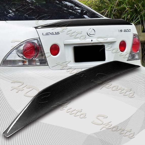 For 2001-2005 Lexus IS300 VIP-Style Carbon Fiber Duckbill Trunk Spoiler ...