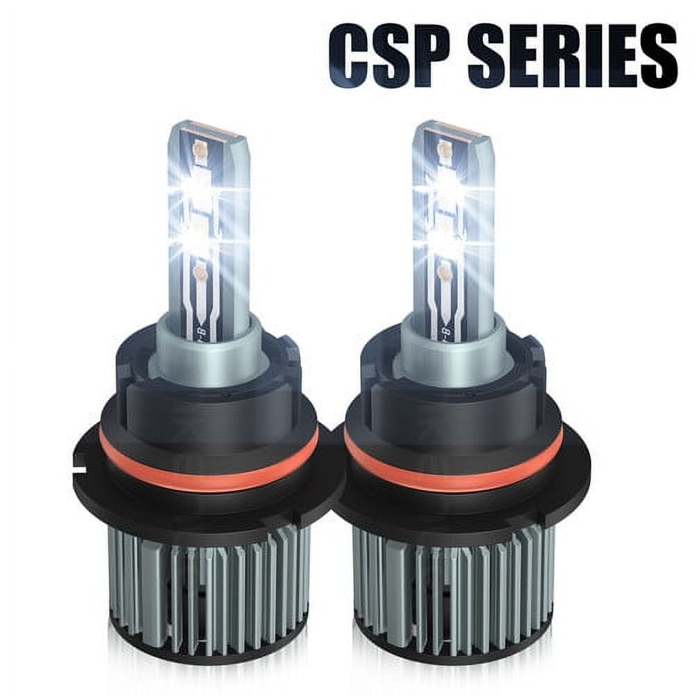 For 2001-2019 Nissan Frontier 9007 LED Headlight Hi/Lo Bulbs 6000k ...