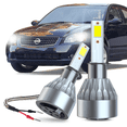 For 2002-2005 2006 Nissan Altima LED Headlight Bulbs Low Beam Halogen ...