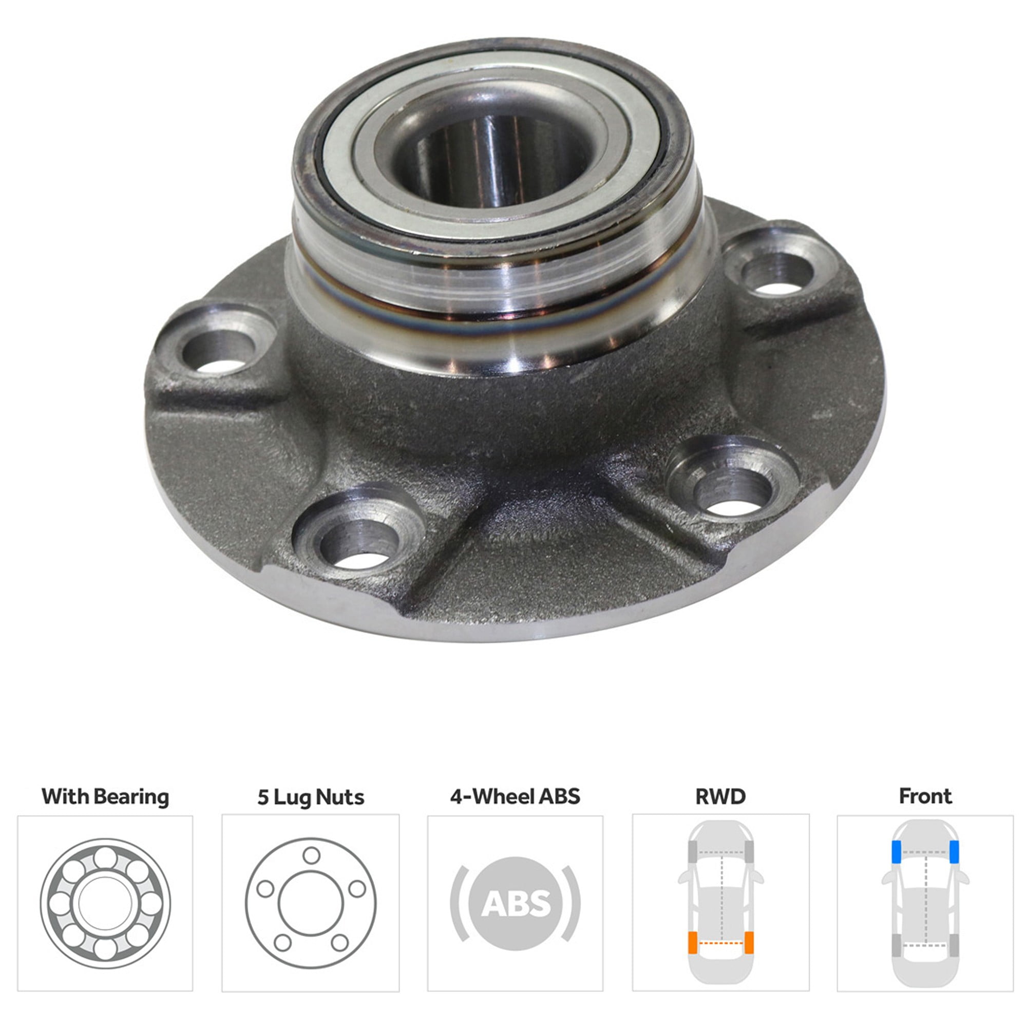 For 2002-2006 Q45 Wheel Hub 513269 - Walmart.com