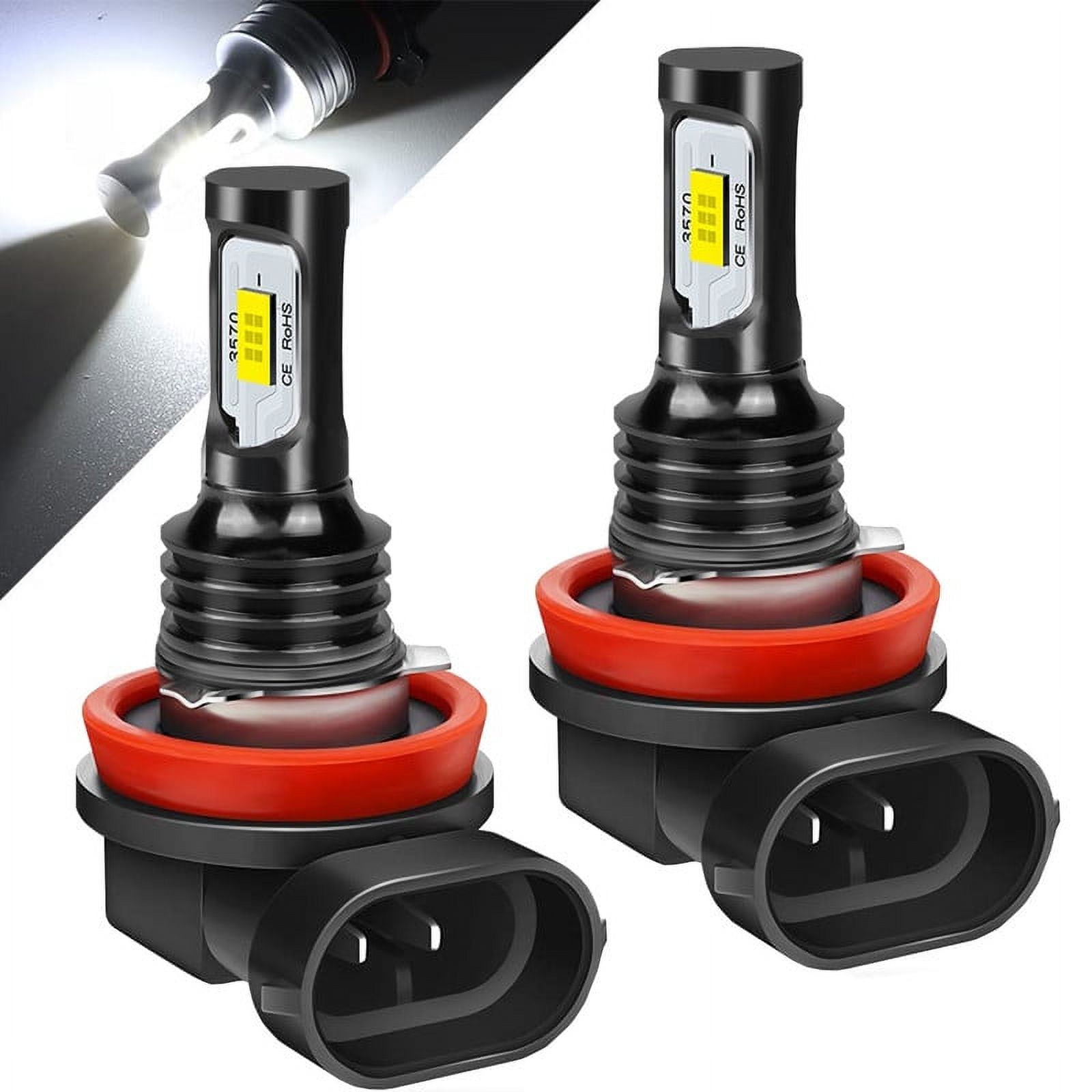 For 2002-2010 Renault Clio H11/H8/H16 LED Fog Light Bulbs or DRL ...