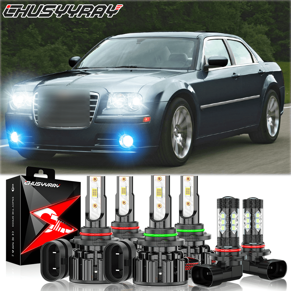 For 2003 2004 2005 Toyota 4Runner 6X 9005 9006 LED Headlight Hi-Lo 9145 ...