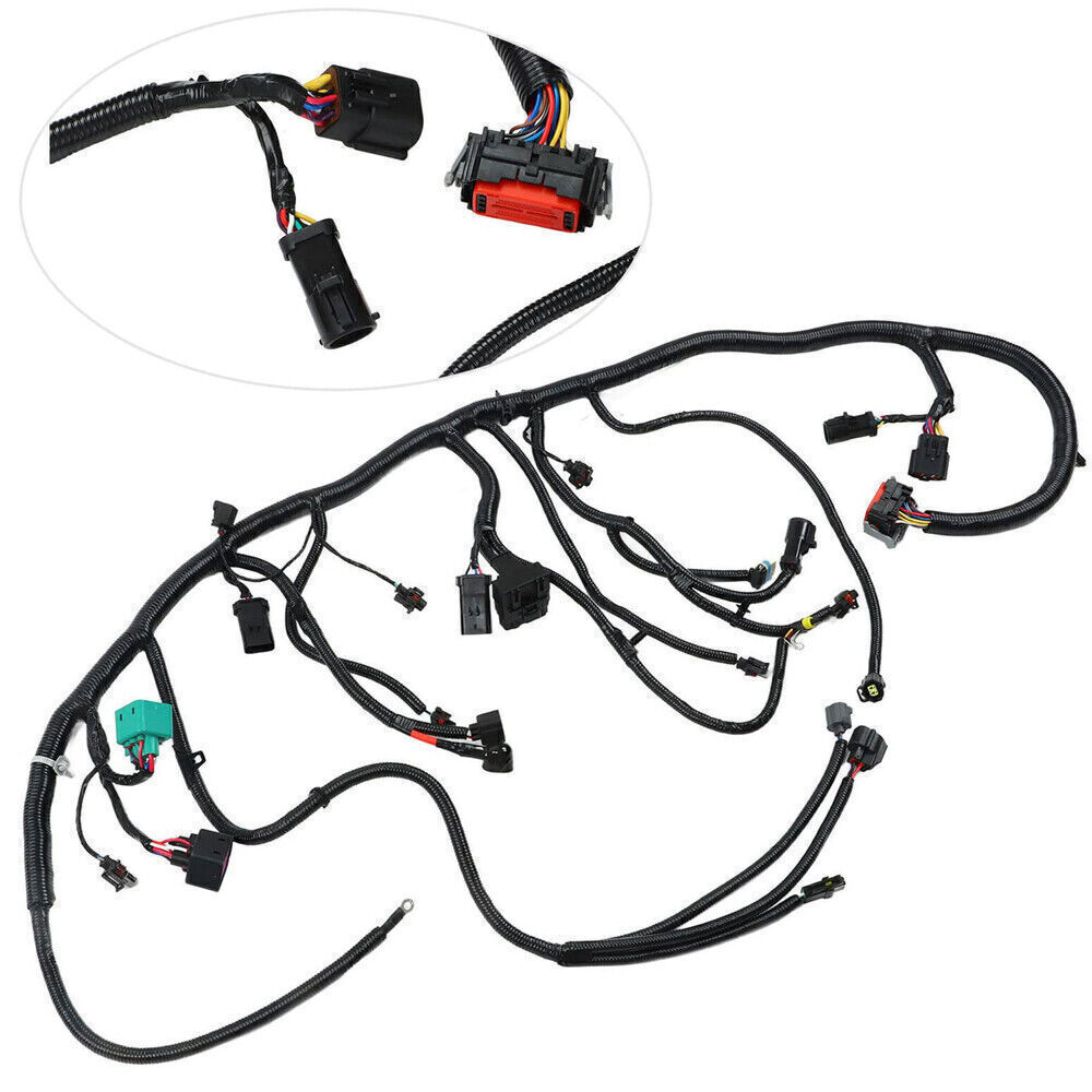 For 2003-2004 Super Duty F250 F350 F450 F550 Ford Engine Wiring Harness ...
