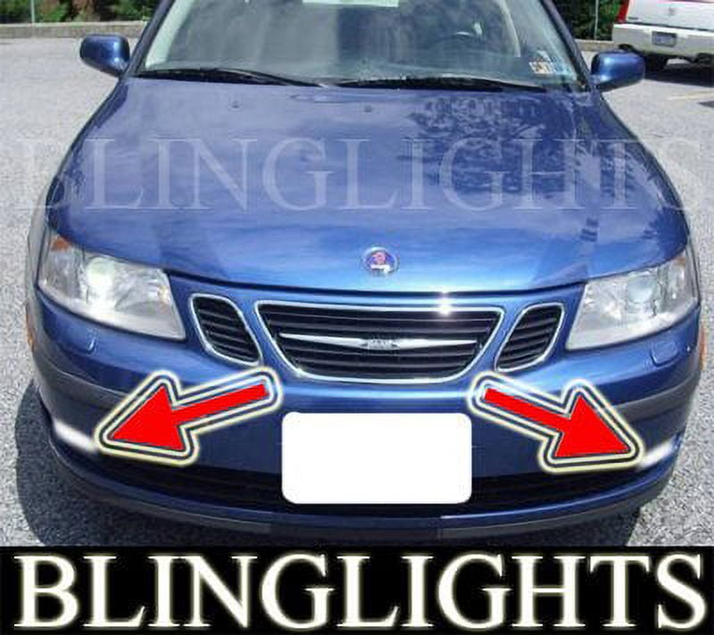 For 2003-2007 SAAB 9-3 LINEAR 1.8T 2.0T FOG LIGHTS XENON DRIVING LAMPS ...