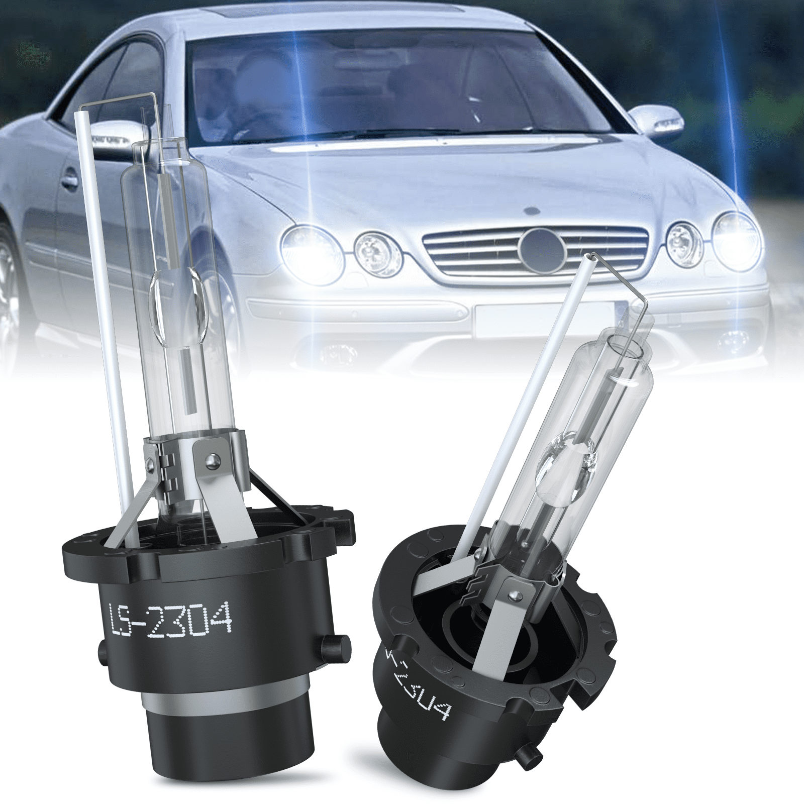 For 2003-2008 Mercedes-Benz SL55 AMG Low Beam Xenon Headlights Bulb D2S ...