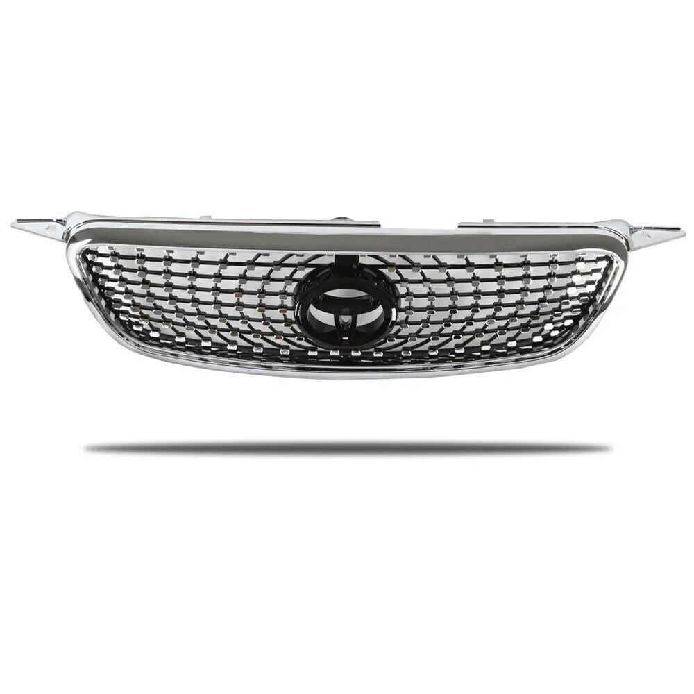 For 2003-2008 Toyota Corolla Front Upper Grille Hood Style Diamond ...
