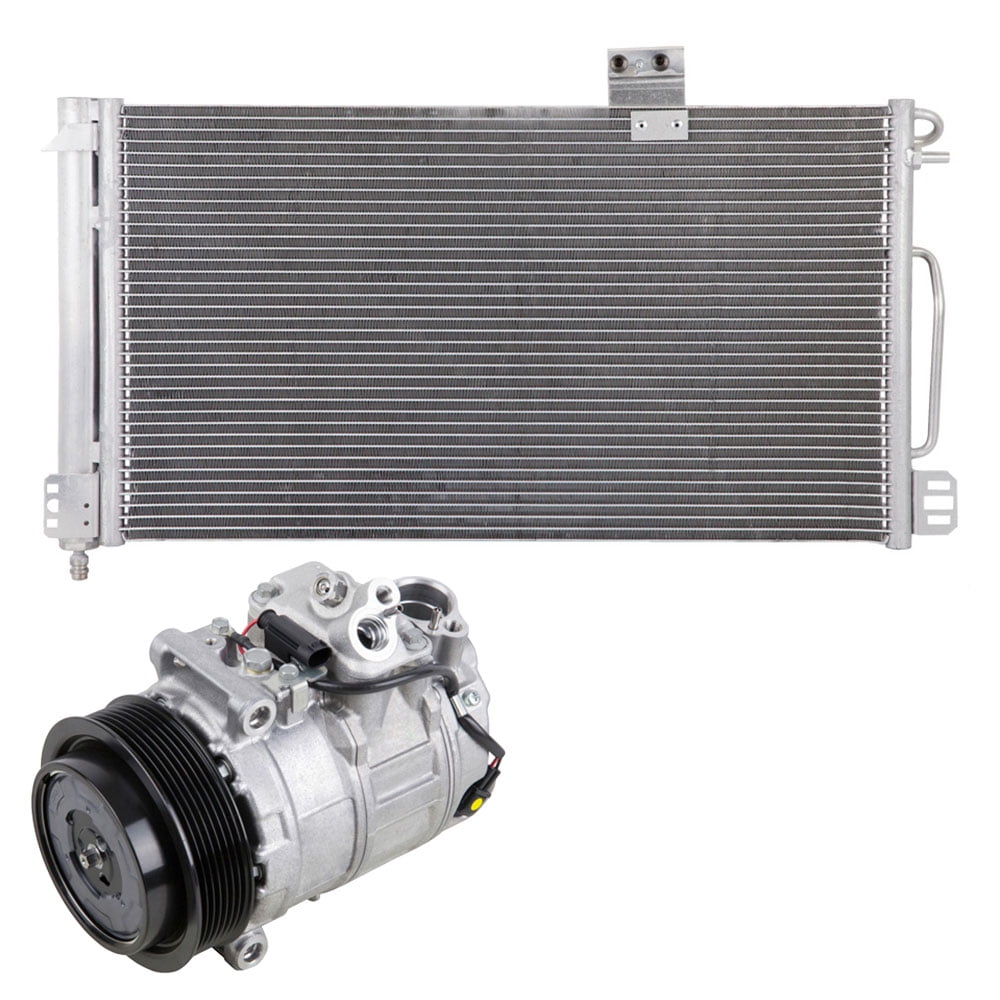 For 2003 Mercedes C230 OEM AC Compressor w/ A/C Condenser & Drier ...