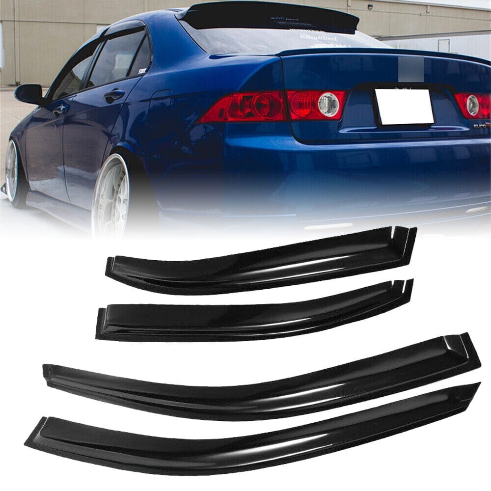 For 2004-2008 Acura TSX Sedan Window Visors Vent Sun Shade Rain Guards ...