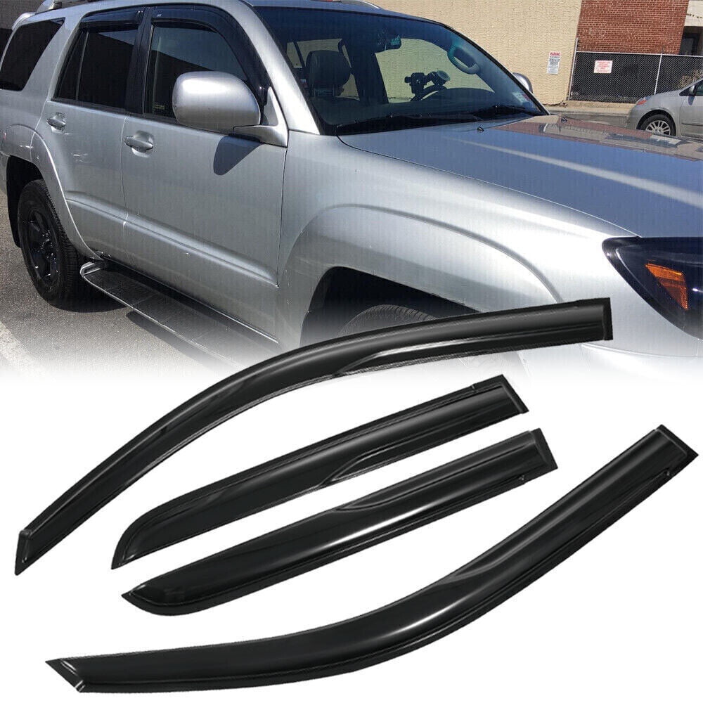 For 2004-2009 Toyota 4Runner Window Visors Vent Sun Shade Rain Guards ...