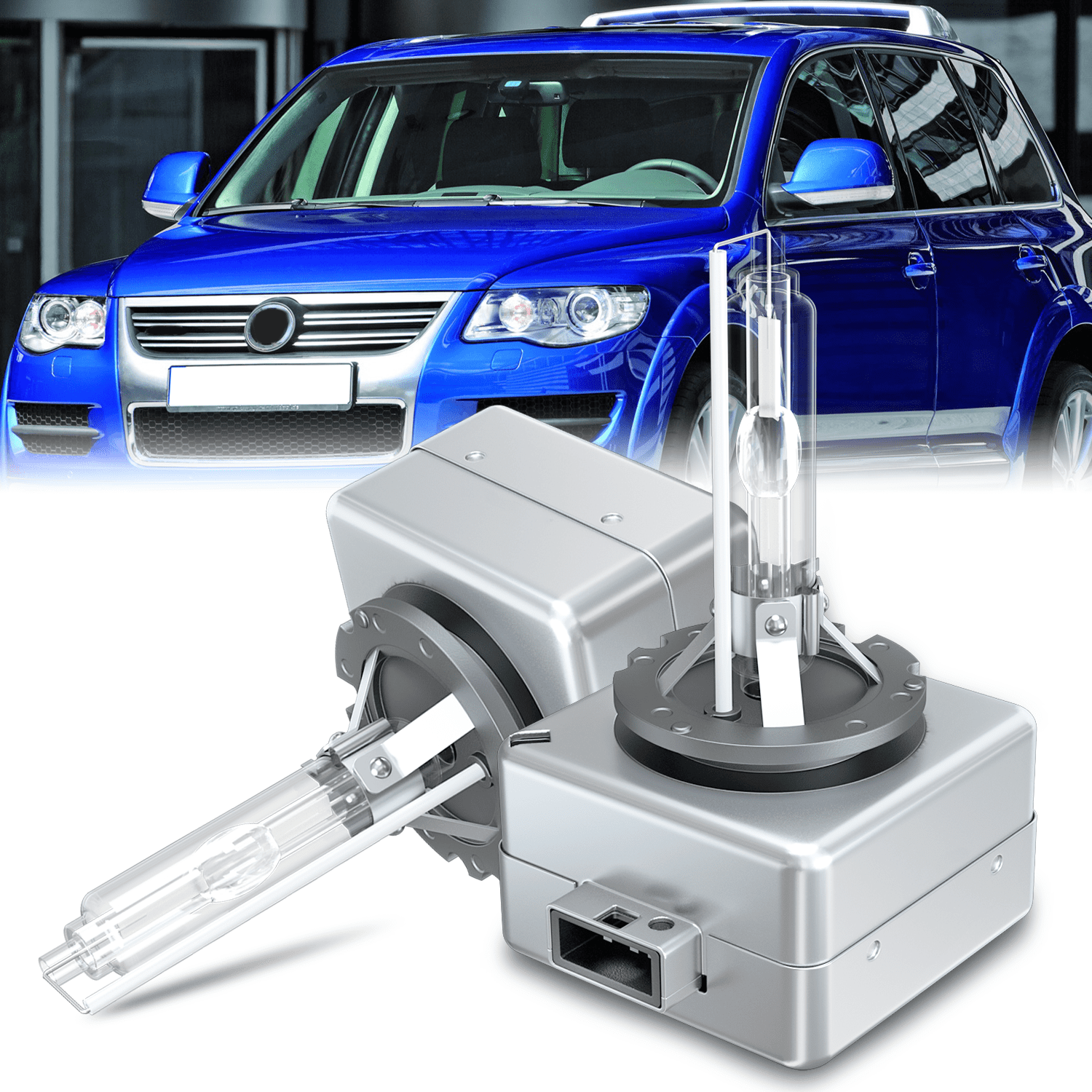 For 2004-2010 Touareg Headlight Bulb D1S Xenon Low Beam Replacement Kit ...