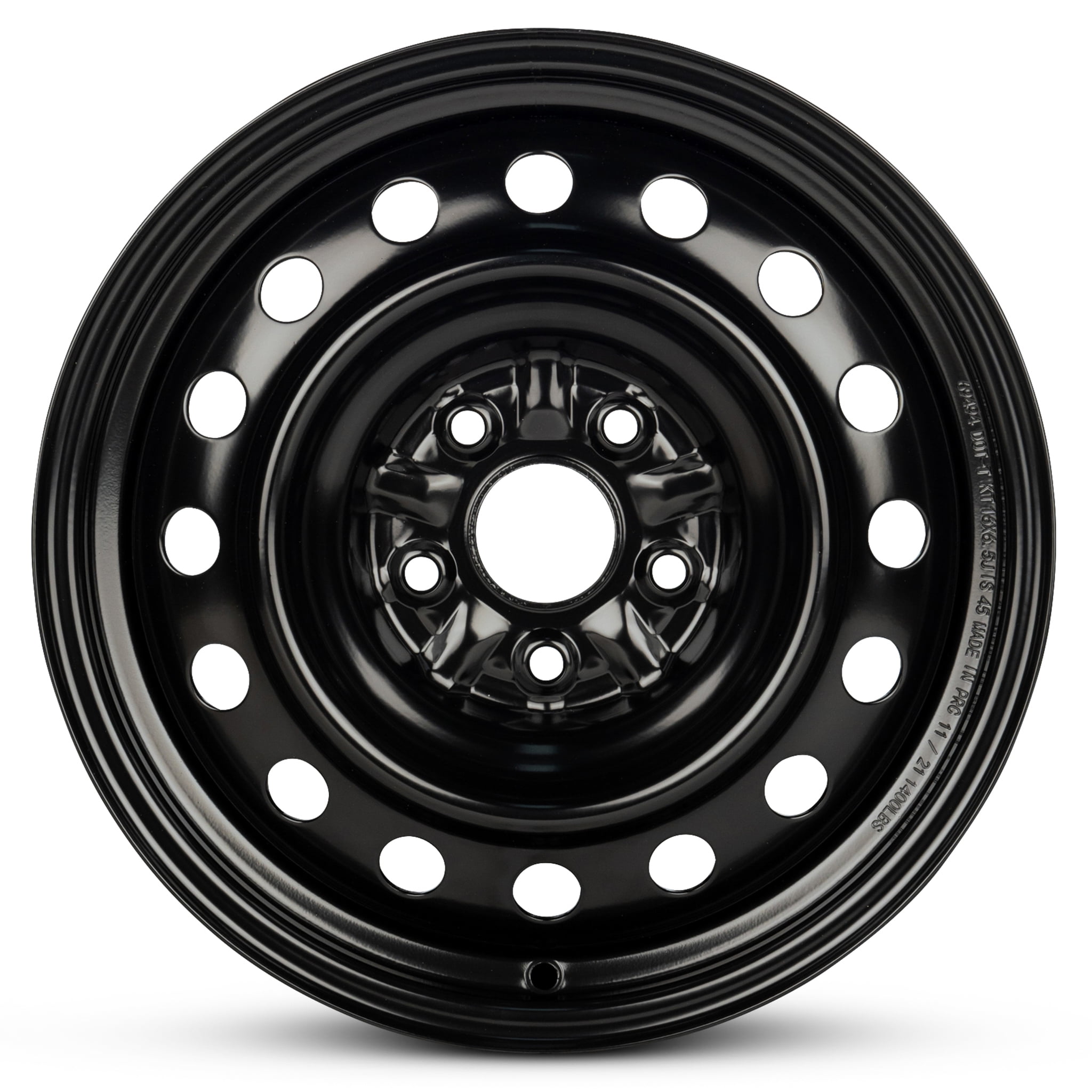 For 2004-2010 Toyota Sienna 16 Inch Painted Black Rim - OE Direct ...