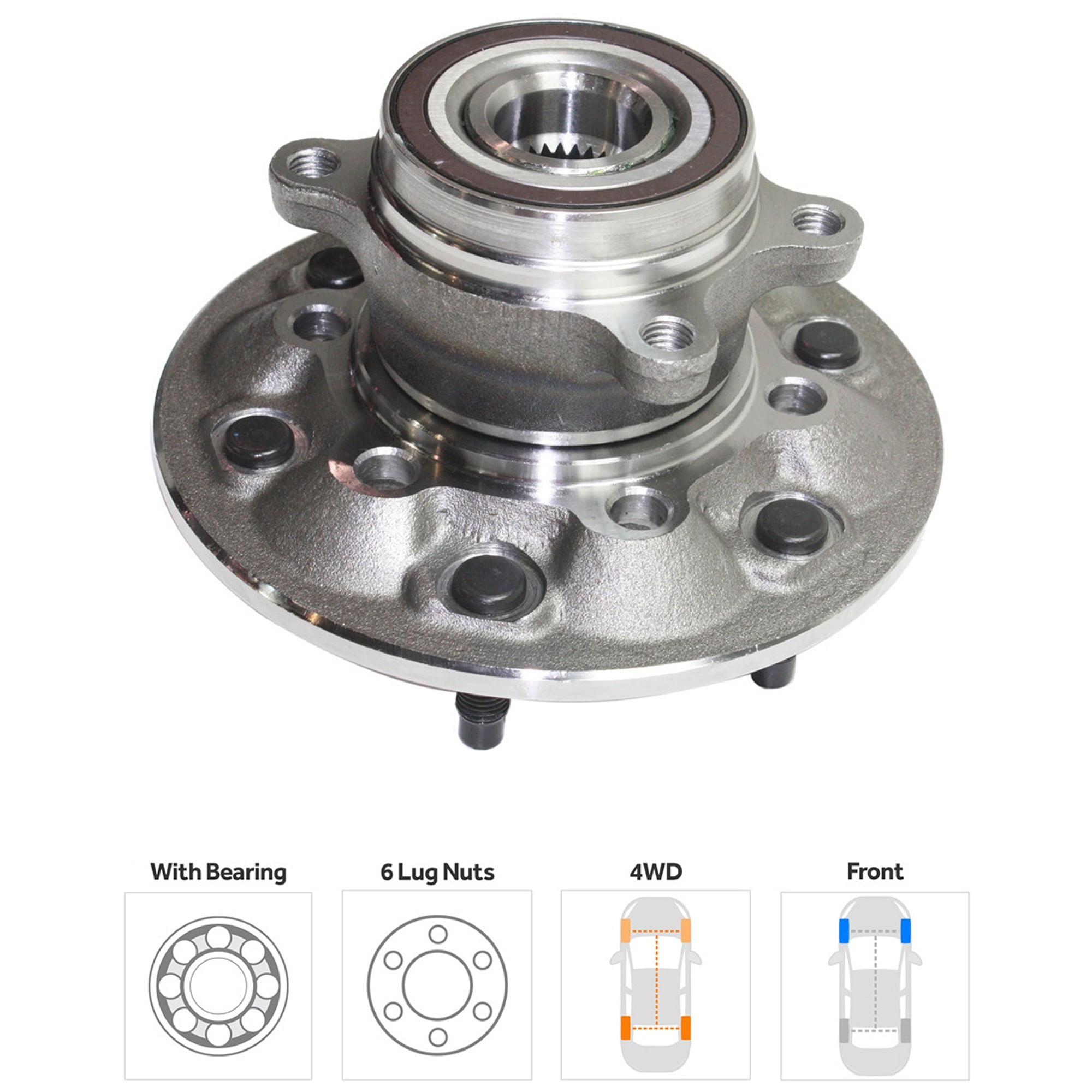 For 2004-2012 Colorado Wheel Hub 25832144 - Walmart.com
