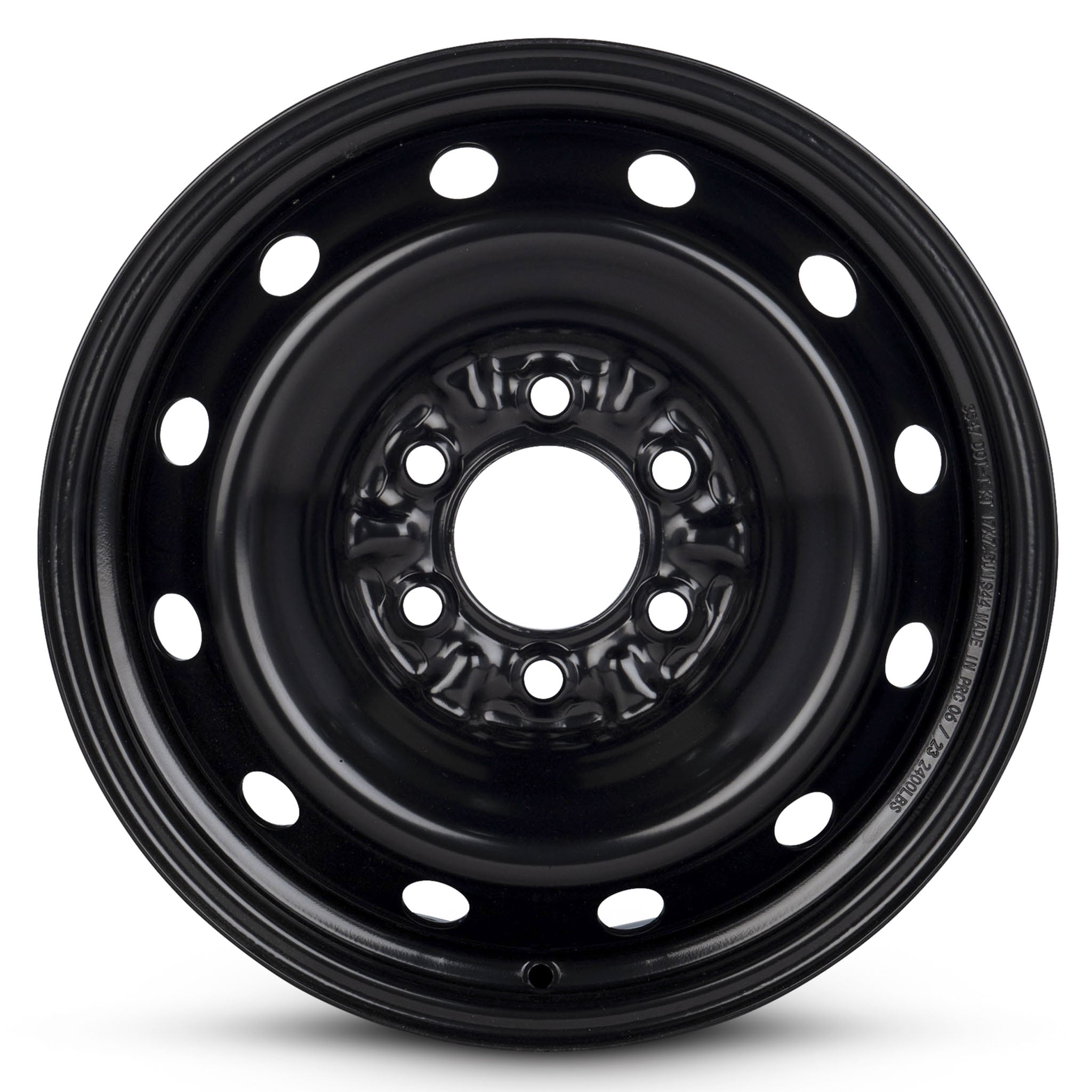For 2004-2020 Ford F150 17 Inch Painted Black Rim - OE Direct ...