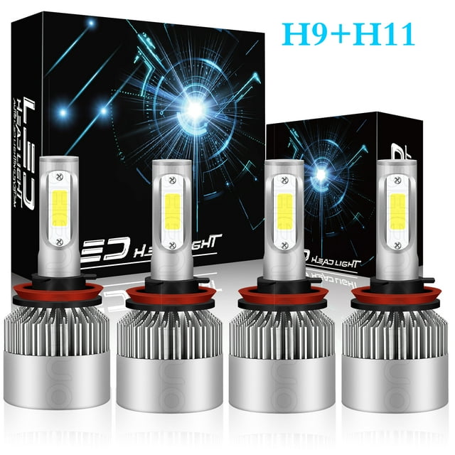 For 2005 2006 2007 2008 2009 2010 Pontiac G6 4x LED Headlight Bulbs ...