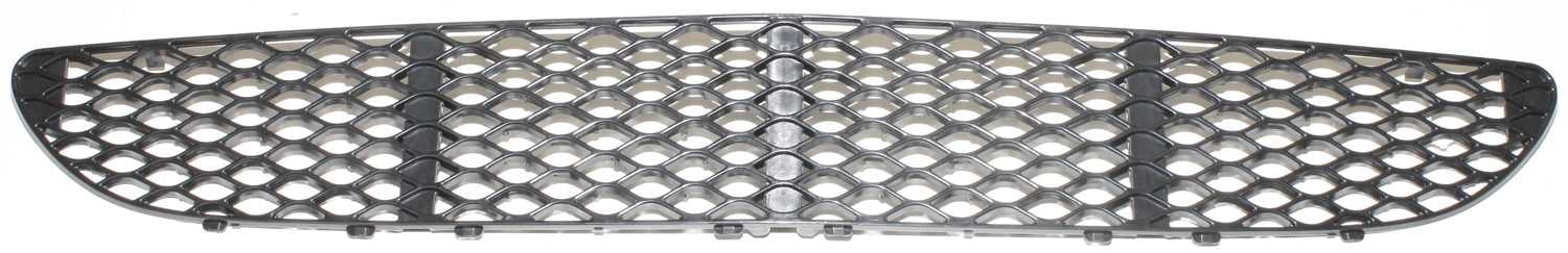 For 2005-2006 E320 Bumper Grille Front, Center Black Plastic MB1036106 ...