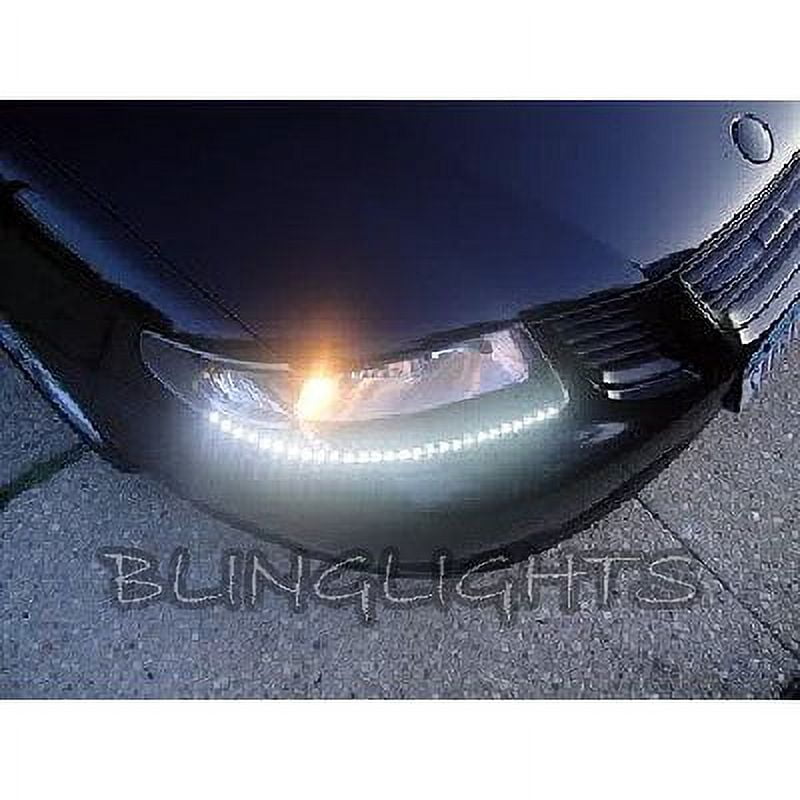 For 2005 2009 Saab 9-2X LED DRL Light Strips for Headlamps Headlights ...