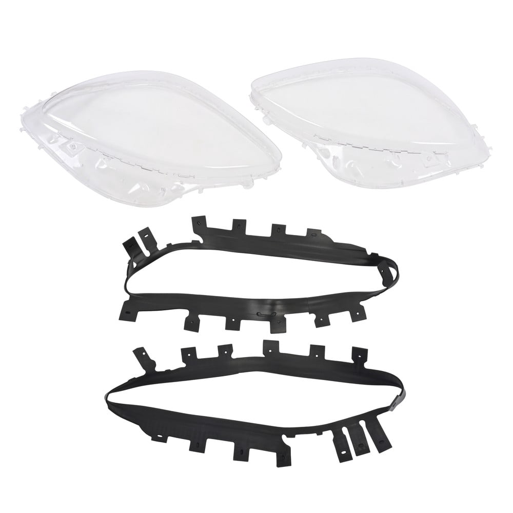 For 2005-2013 Chevy C6 Corvette Headlight Lens Cover Anti-UV Clear ...