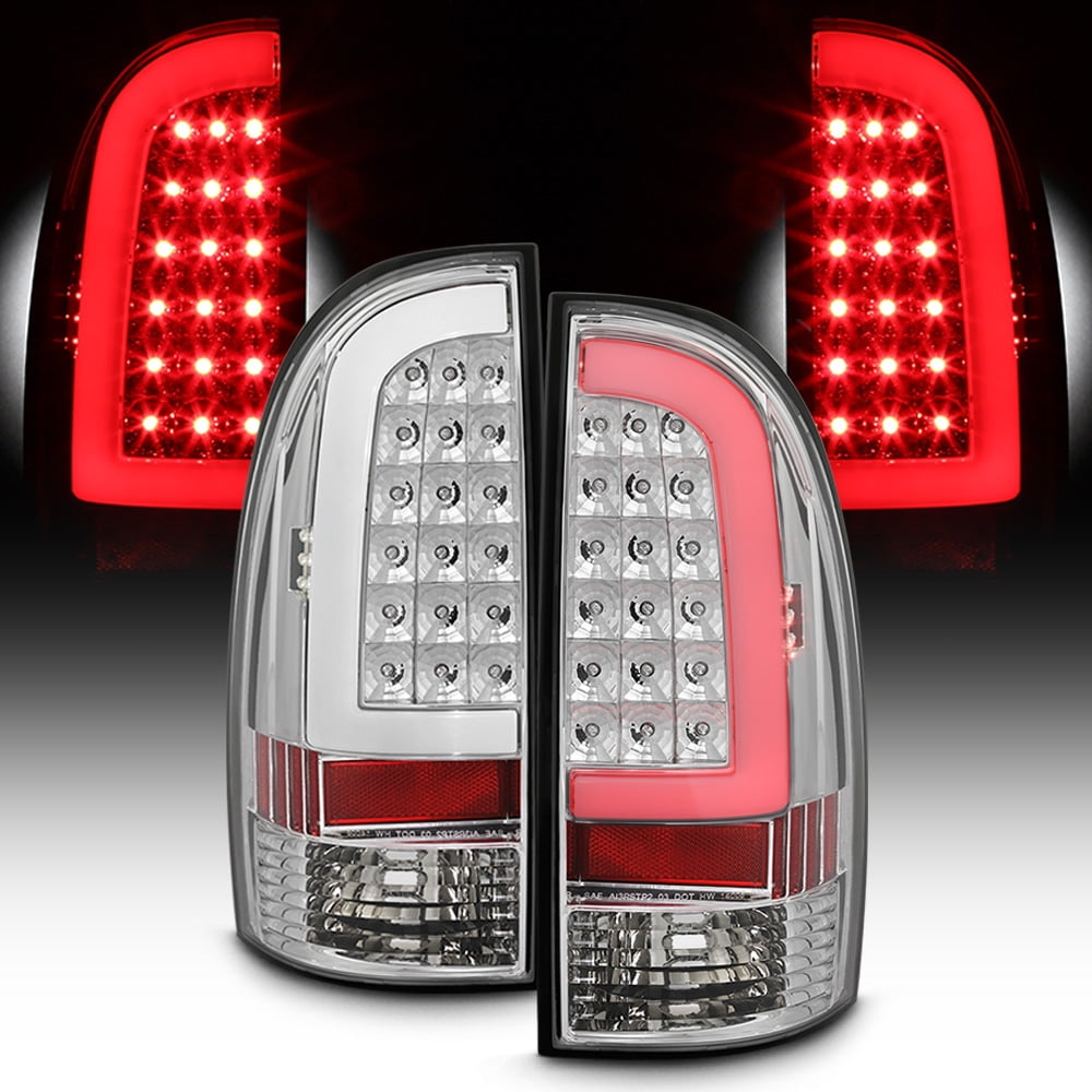 For 2005-2015 Toyota Tacoma LED Tube Tail Lights Brake Lamps 05-15 Left ...