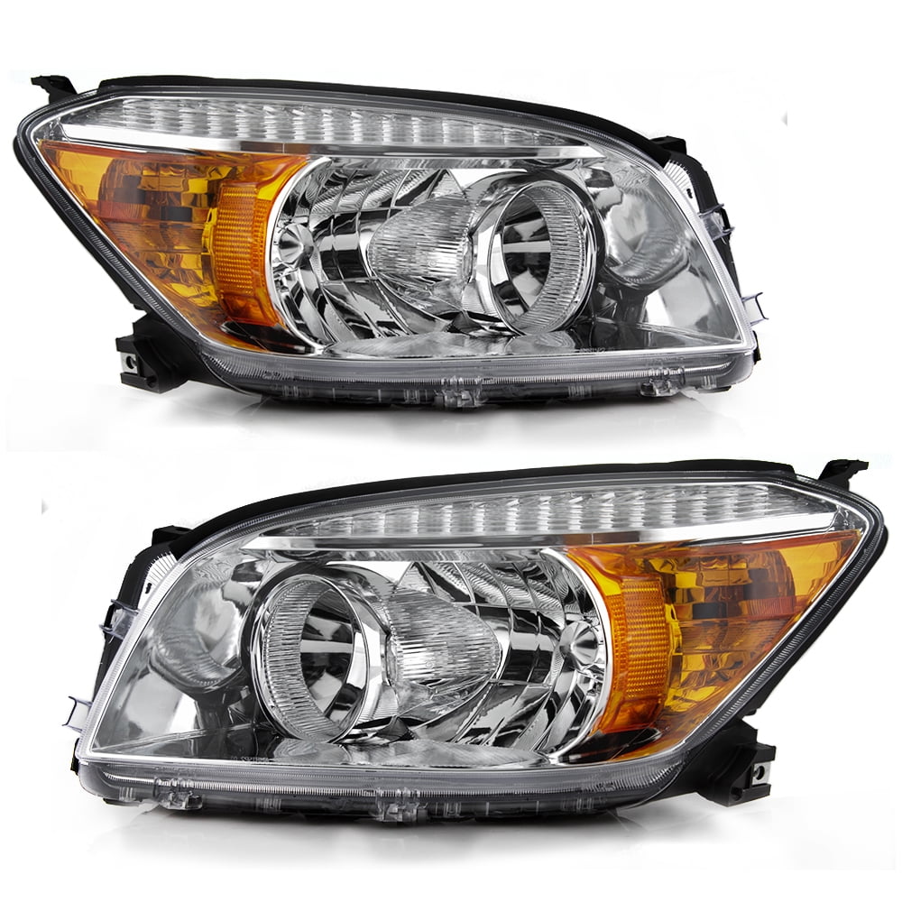 For 2006 2007 2008 Toyota RAV4 Headlights Headlamps Replacement 06-08 ...