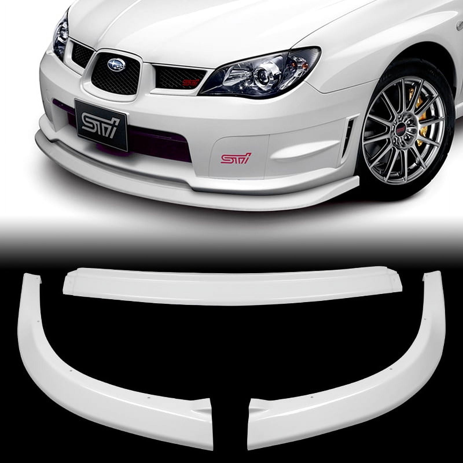 For 2006-2007 Subaru Impreza WRX STi S204 Painted White Front Bumper ...