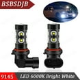 For 2006-2010 Lexus IS250 / IS350 Front LED Fog Light Bulbs 6000K Kit ...