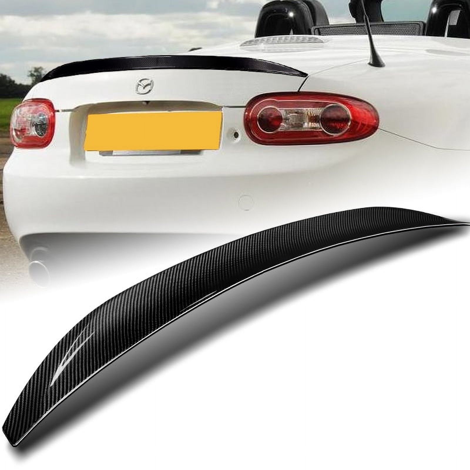 For 2006-2015 Mazda Miata MX-5 STP-Style Real Carbon Fiber Trunk ...