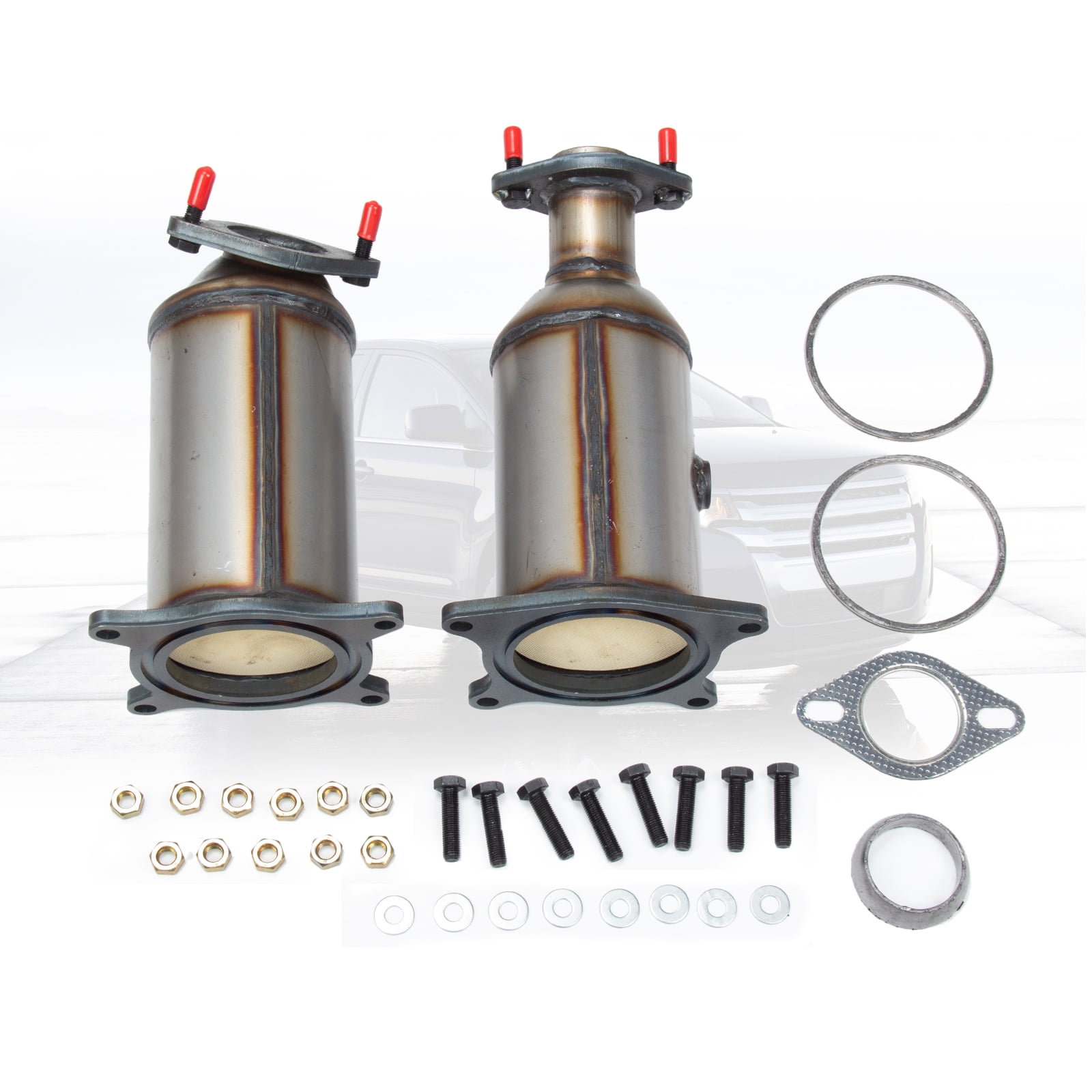 For 2007 - 2010 Ford Edge 3.5L PAIR Both Catalytic Converter Set Bank 1 ...