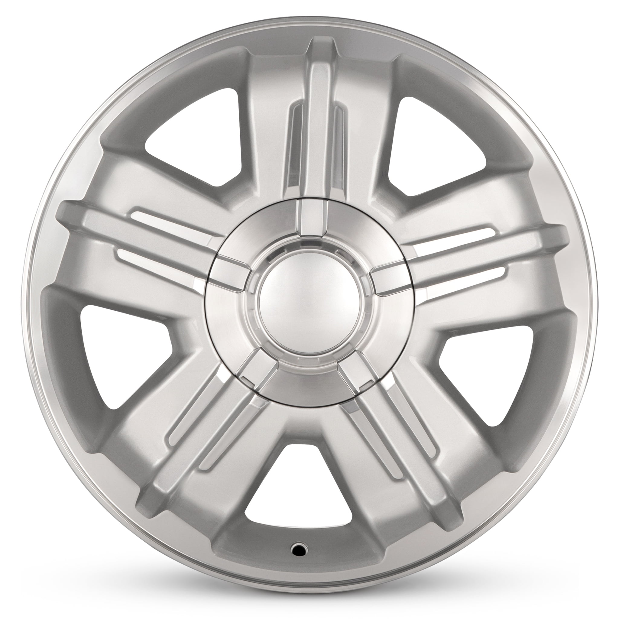 For 2007-2013 Chevrolet Silverado 1500 18 Inch Machined Face with ...