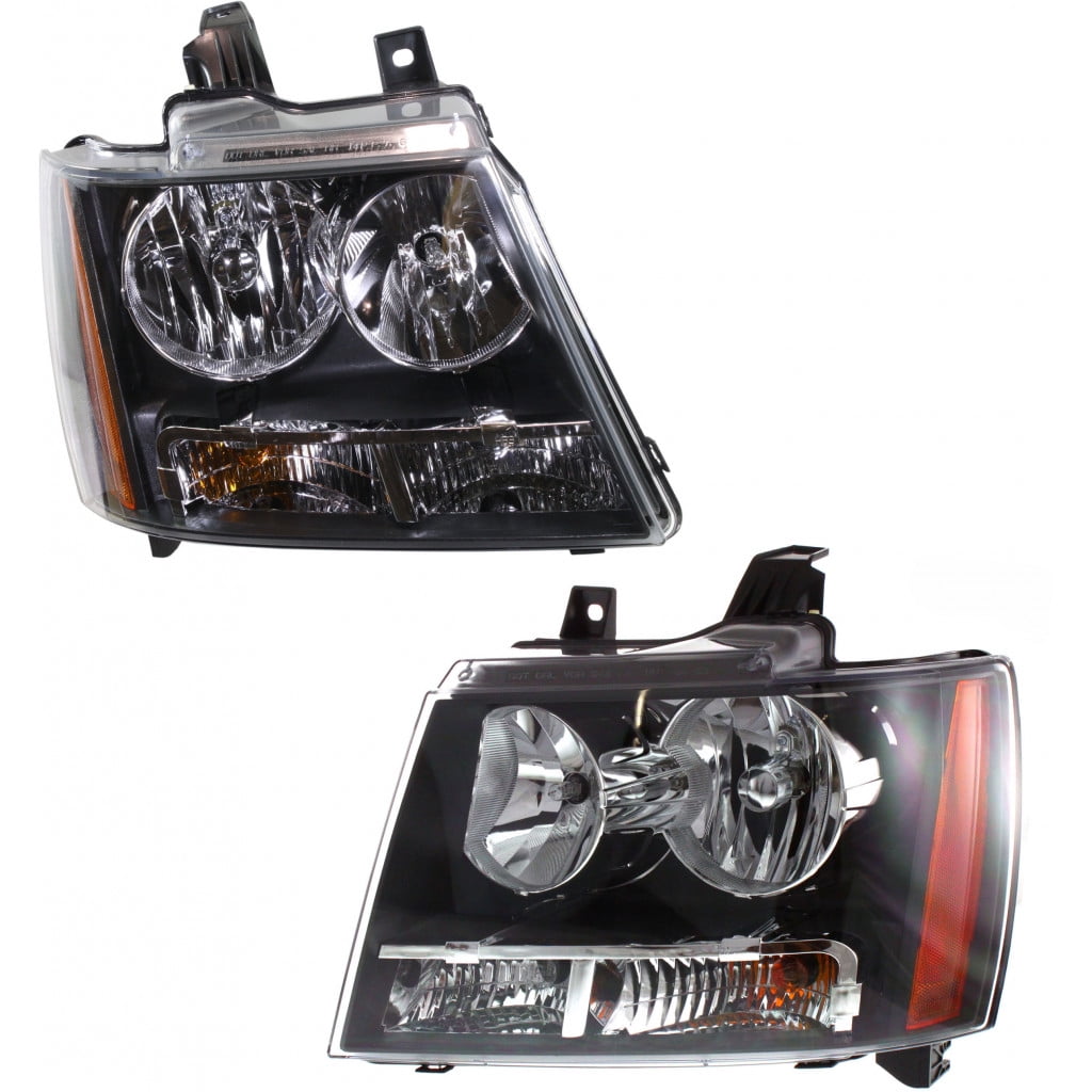 For 2007-2013 Chevy Avalanche Headlight Driver and Passenger Side CAPA ...