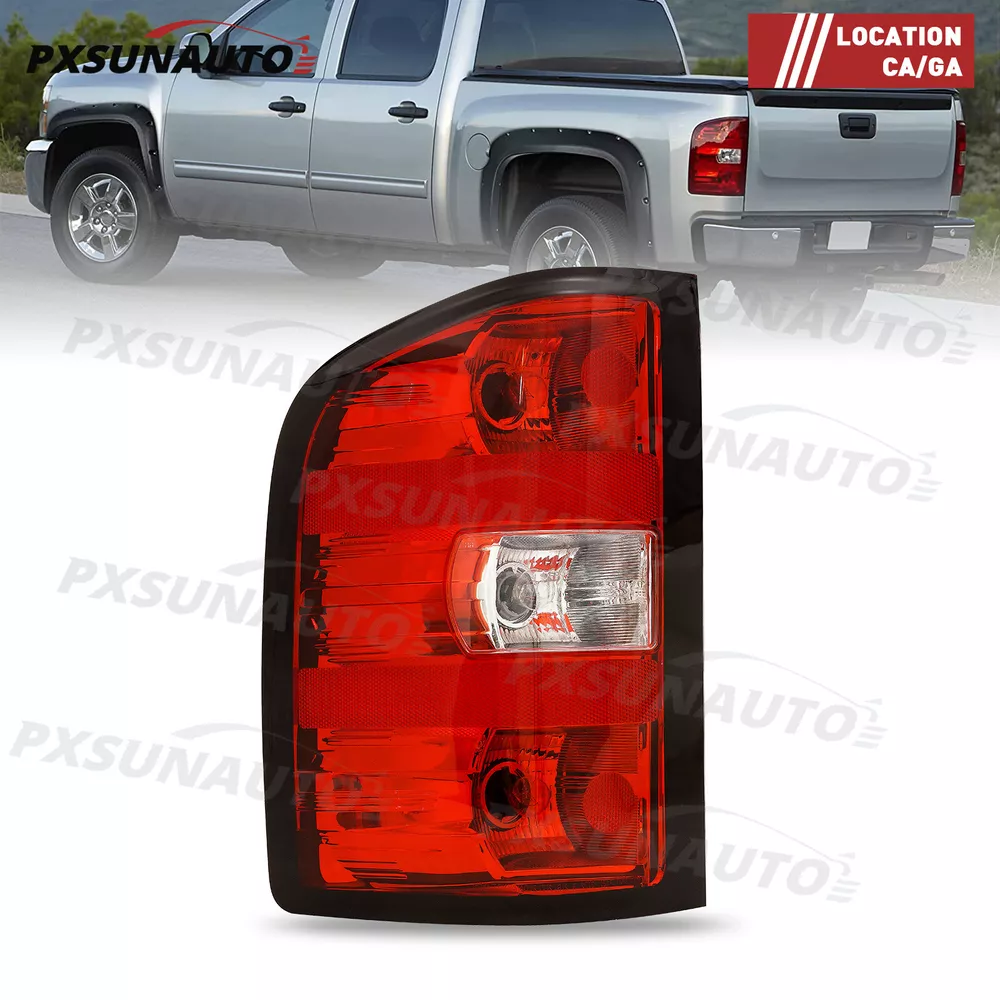For 2007-2013 Chevy Silverado 1500 2500 3500 HD Tail Lights Tail lamp ...