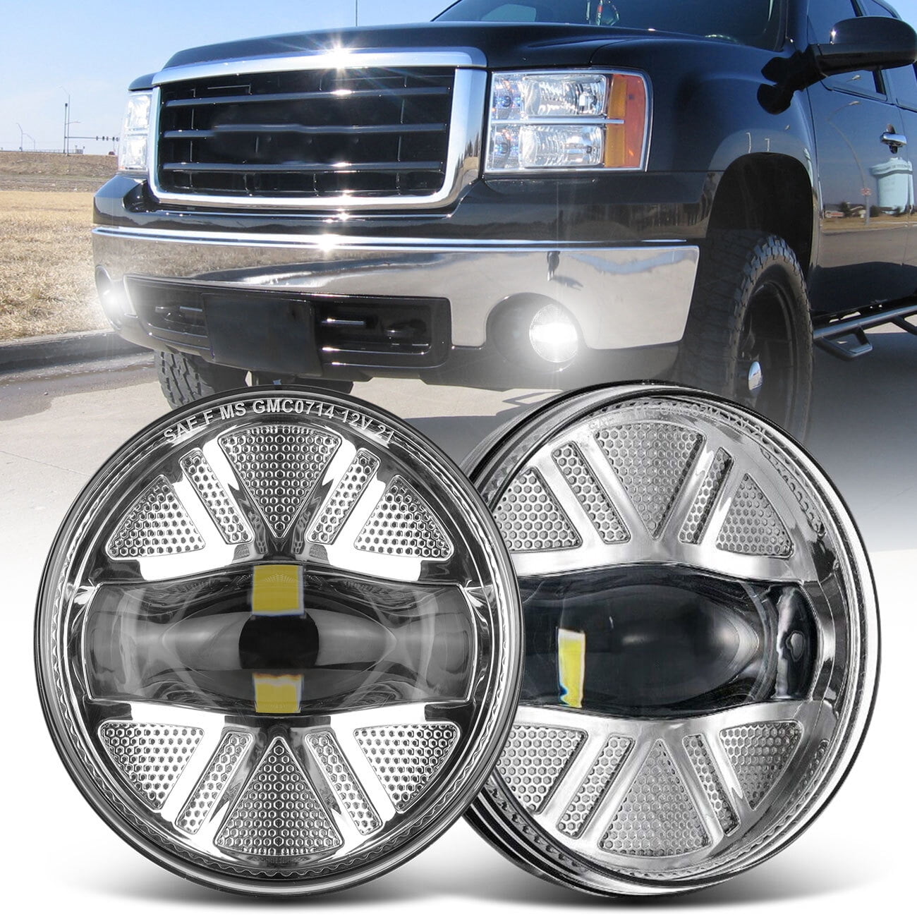 Gmc Sierra Driving Lights