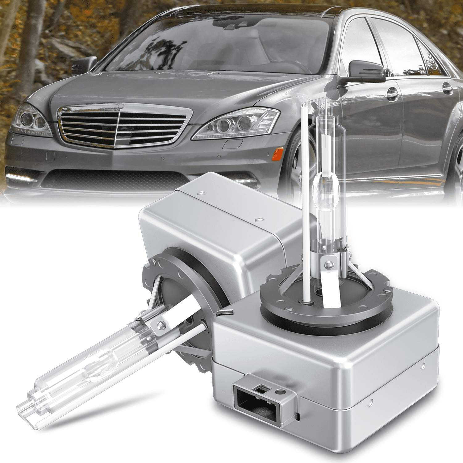 For 2007-2013 Mercedes-Benz S550 HID Headlight Bulb D1S Xenon Low Beam ...