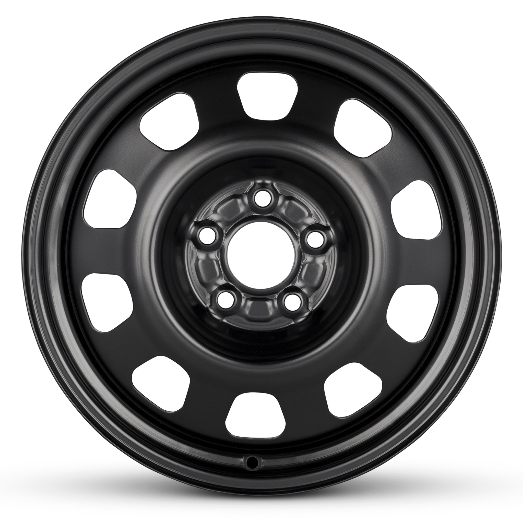 For 2007-2017 Jeep Patriot 17 Inch Painted Black Steel - New OEM Rim ...