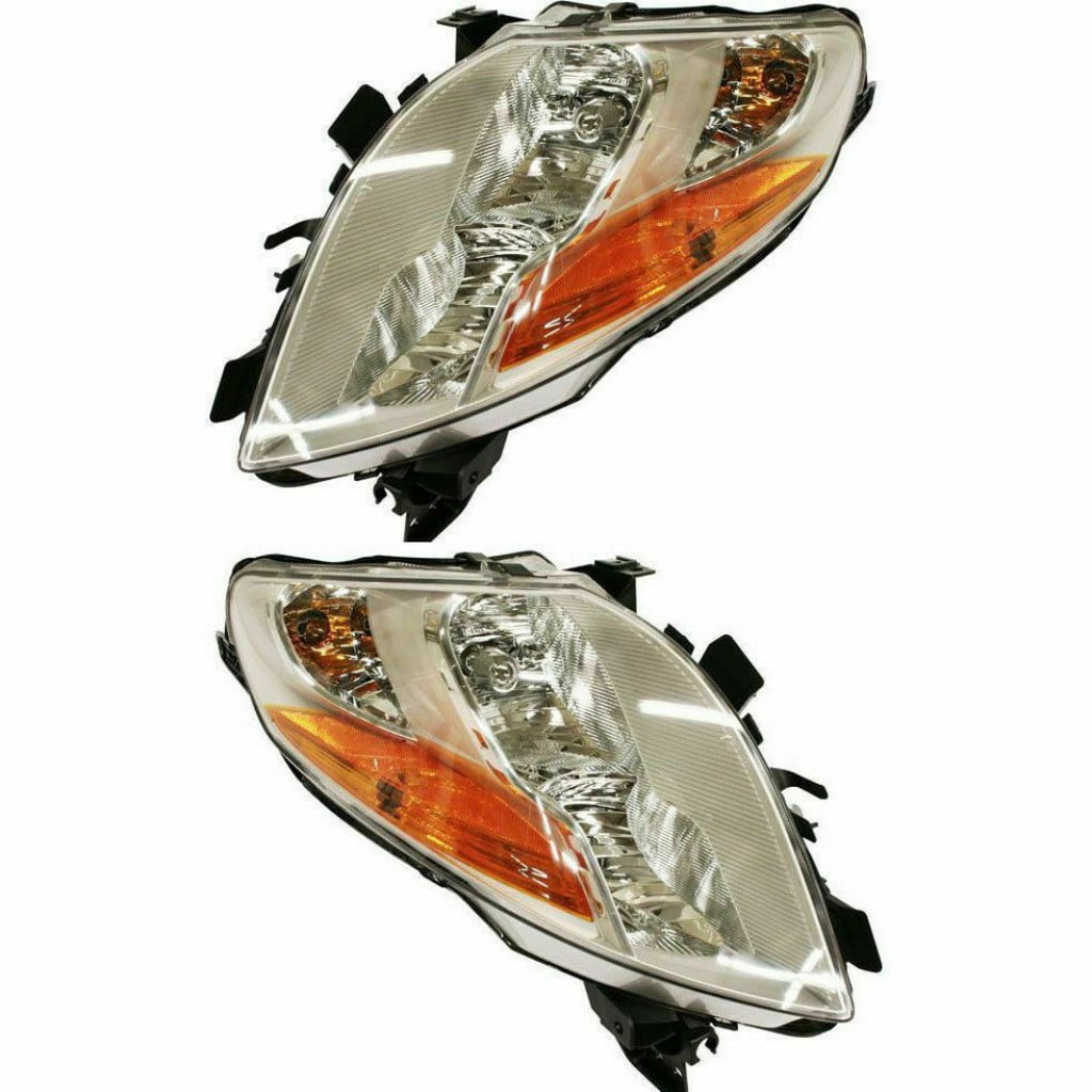 For 2008-2009 Nissan Altima Headlight Driver and Passenger Side DOT ...