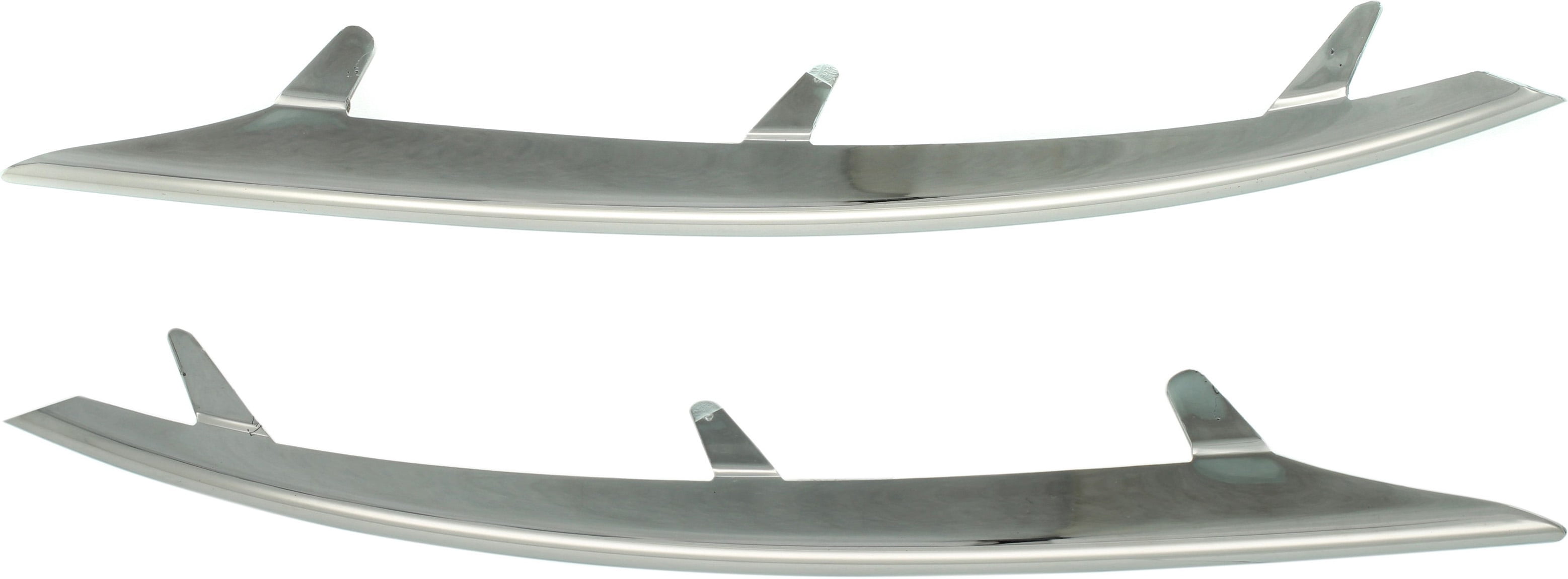 For 2008-2010 Touareg Bumper Trim Front Chrome SET PAIR - Walmart.com