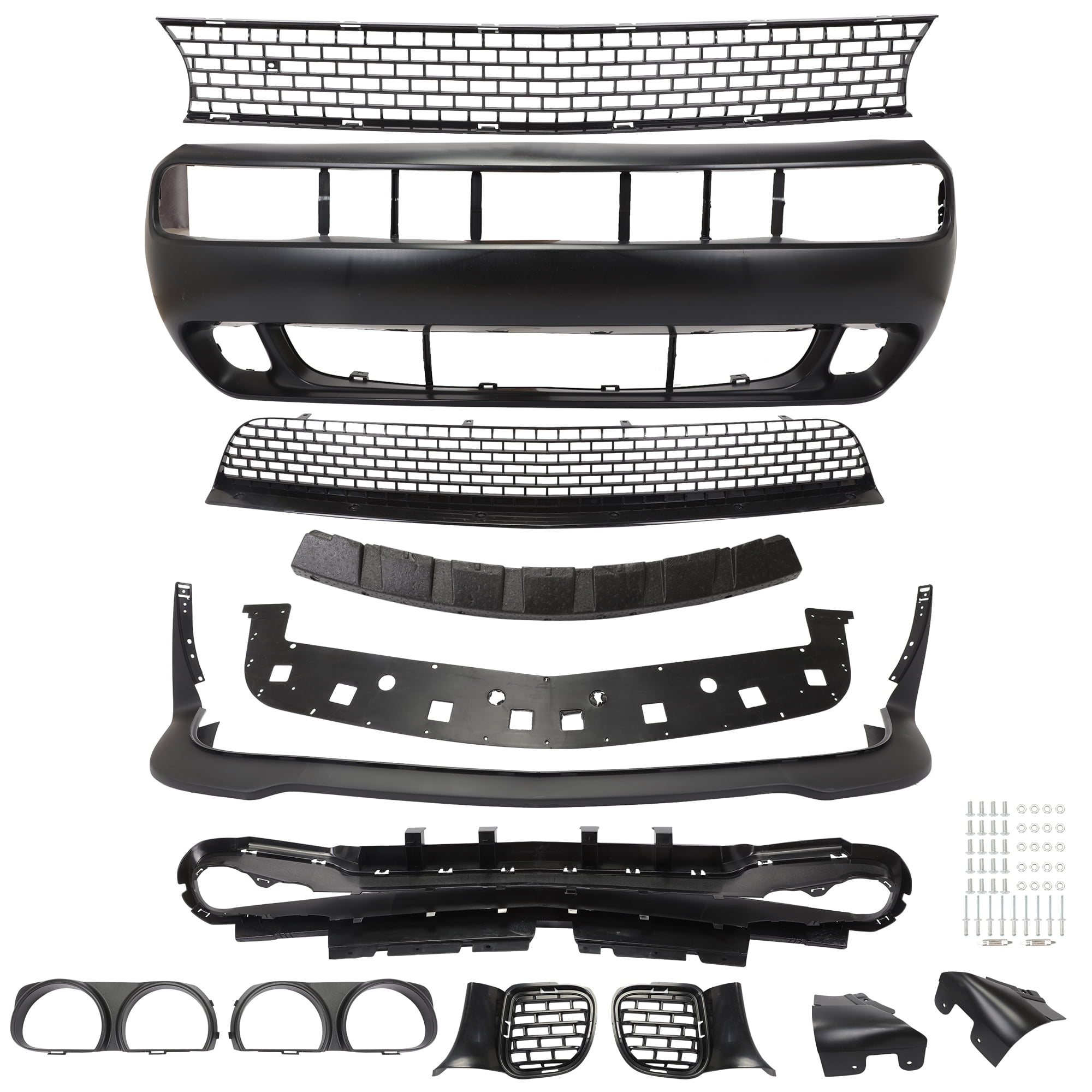 For 2008-2014 Dodge Challenger - SRT Hellcat Front Bumper - Walmart.com