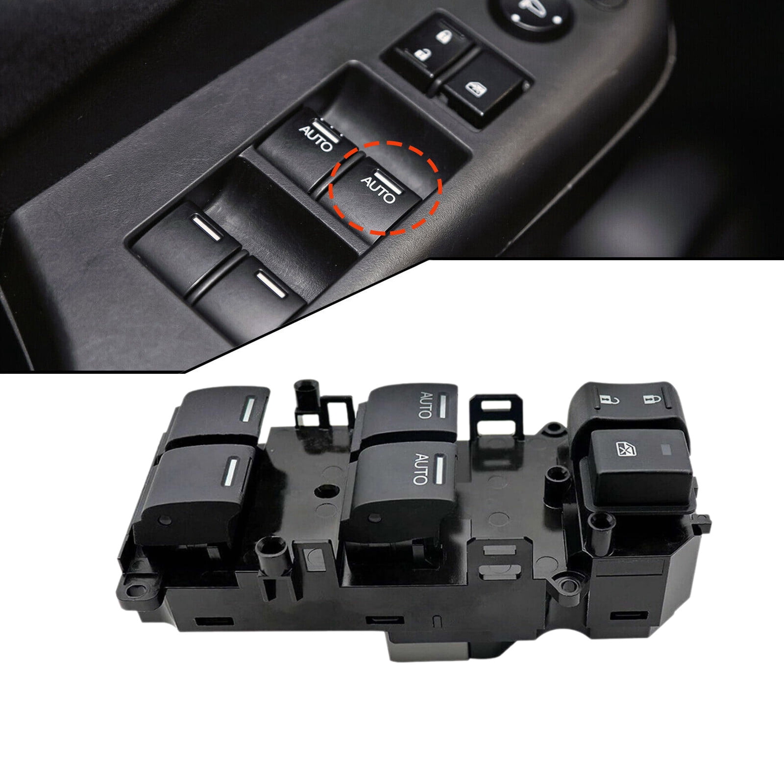 For 2008-2015 Honda Pilot 3.5L Power Master Window Control Switch 35750 ...