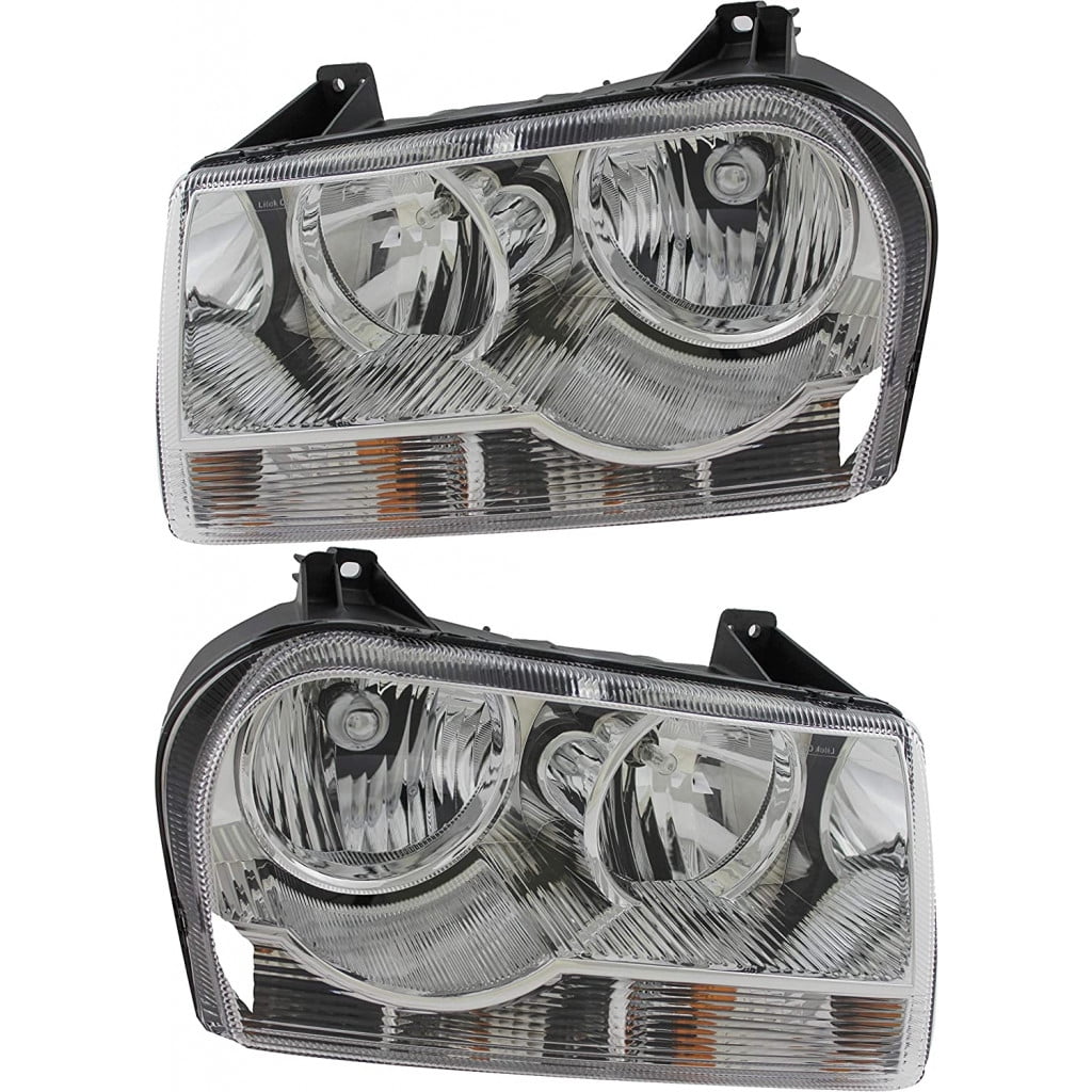 For 2008 Chrysler 300 Headlight Driver and Passenger Side DOT Certified ...