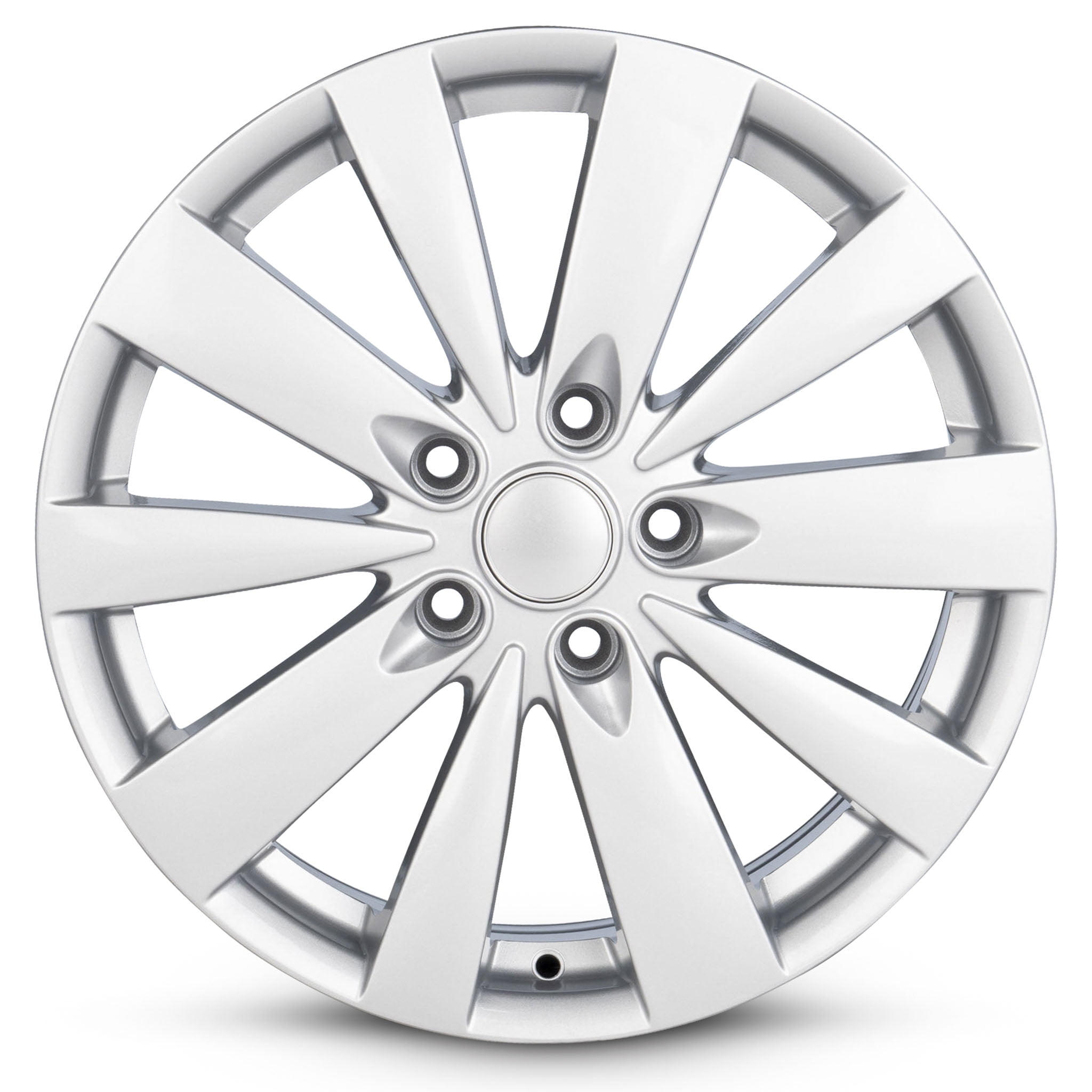 For 2009-2010 Hyundai Sonata 17 Inch Painted Silver Rim - OE Direct Replacement - Road Ready Car ...