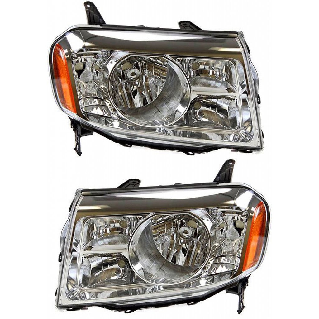 For 2009-2011 Honda Pilot Pair Headlights Driver and Passenger Side ...