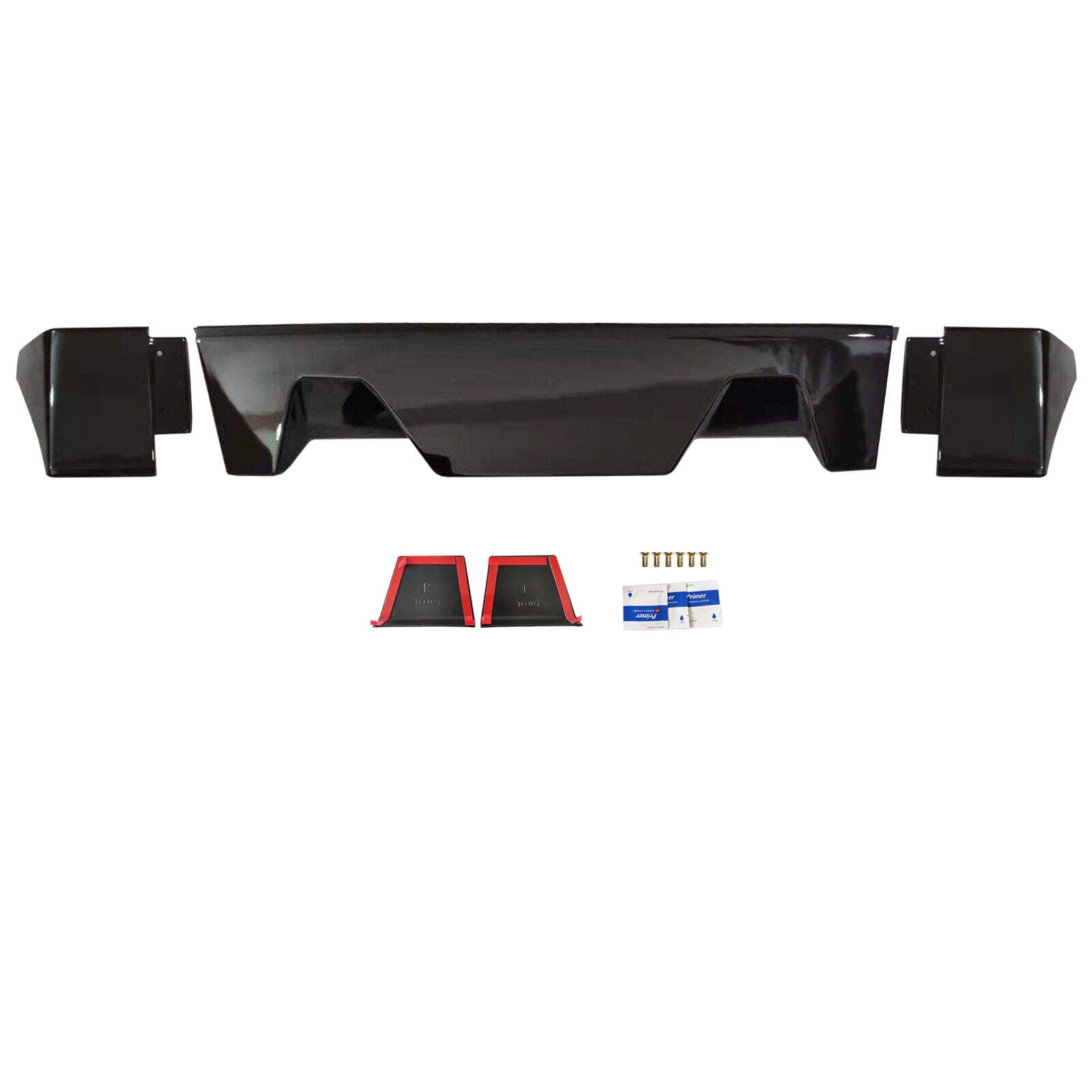 For 2009-2014 Ford F-150 New Truck Cab Wing Spoiler Gloss Black 983379 ...