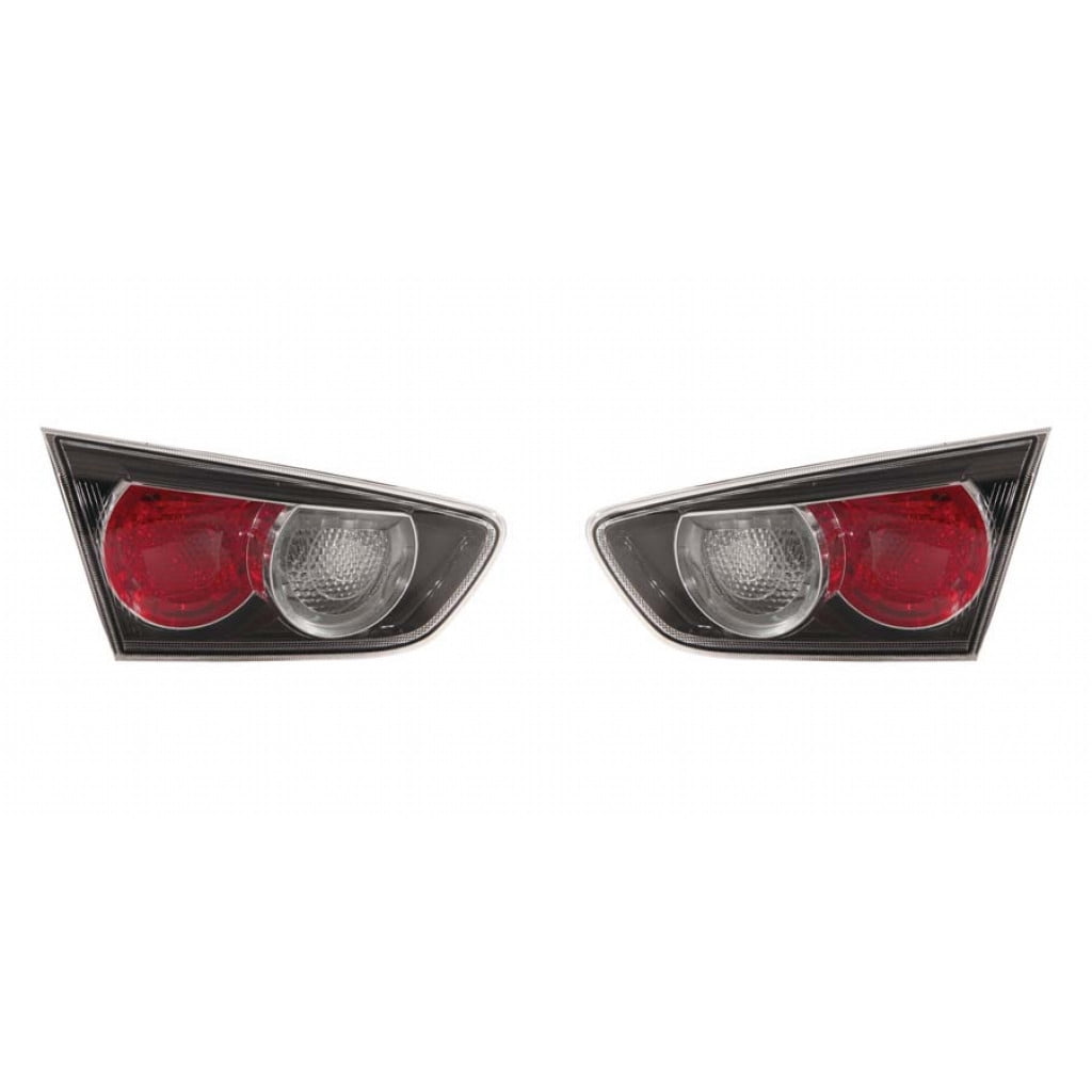 For 2009-2014 Mitsubishi Lancer Evolution Tail Light Assembly Inner ...