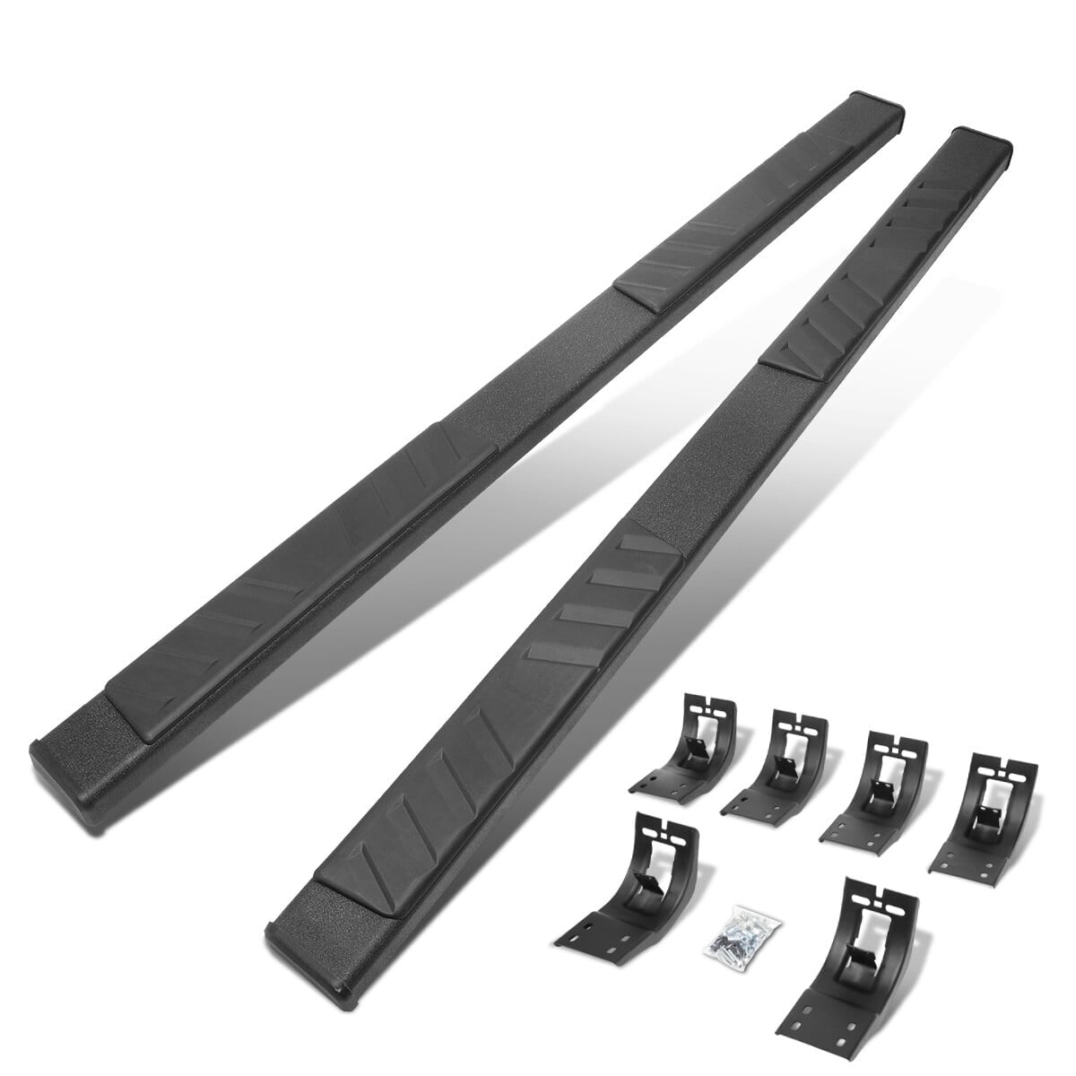 DNA Motoring 5" OD Black Side Step Nerf Bars Running Boards for 2009 ...