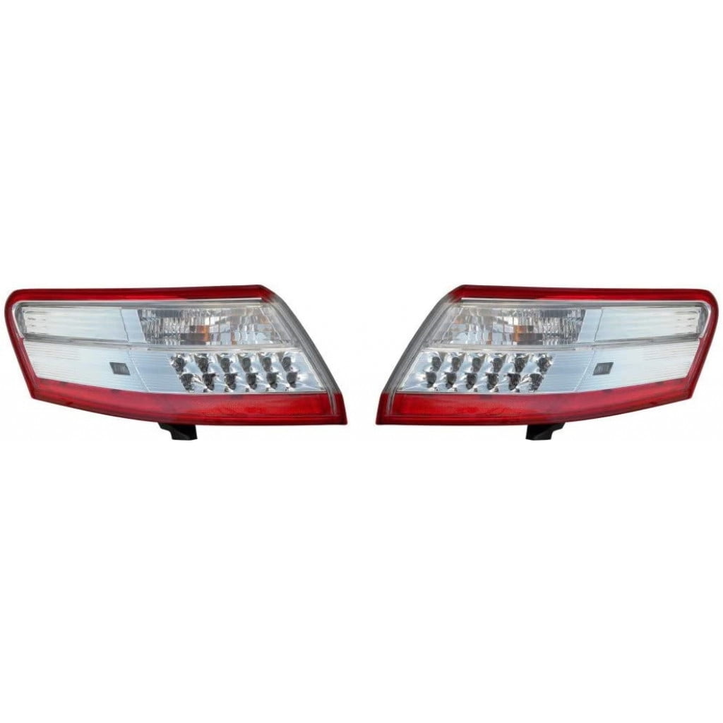 For 2010 2011 Toyota Camry Pair Rear Tail Lights Driver and Passenger ...