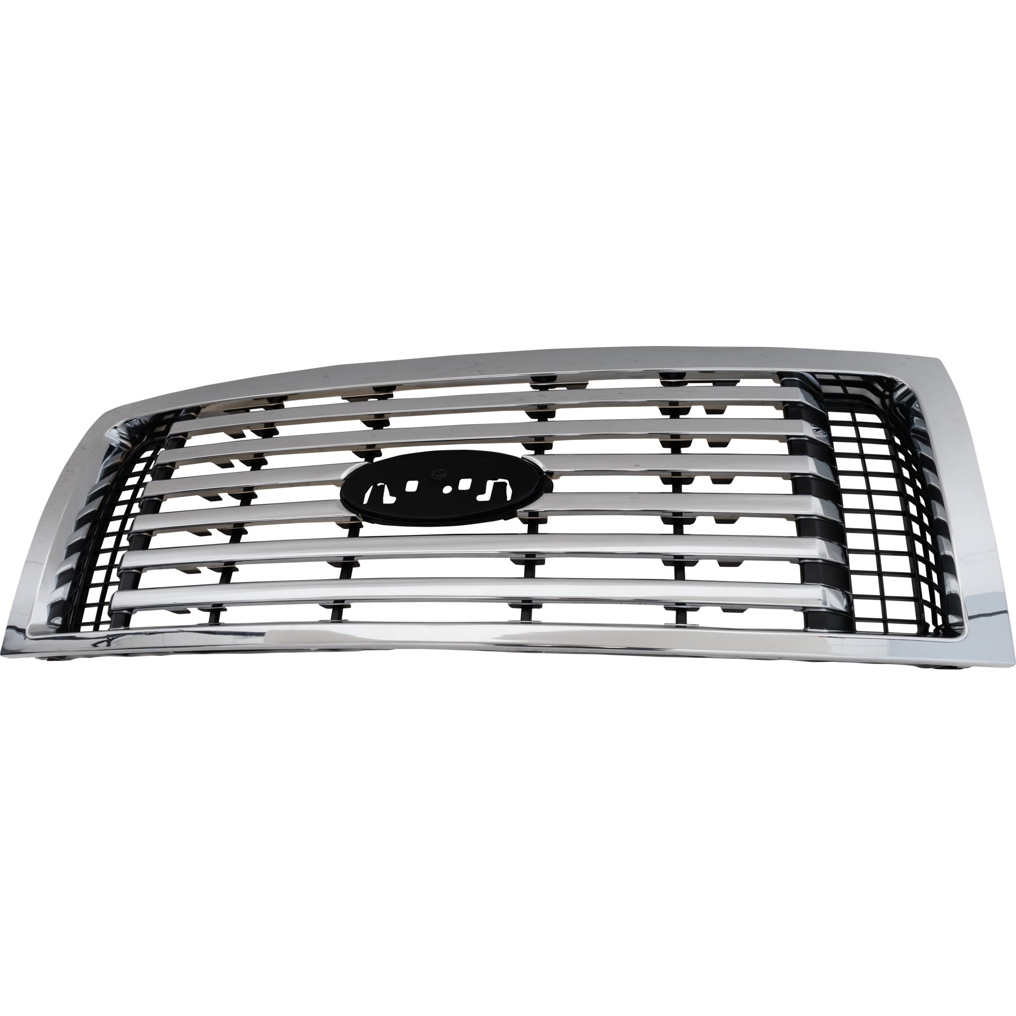 For 2010-2012 F-150 Front Grills Chrome & Black Plastic AL3Z 8200 C ...