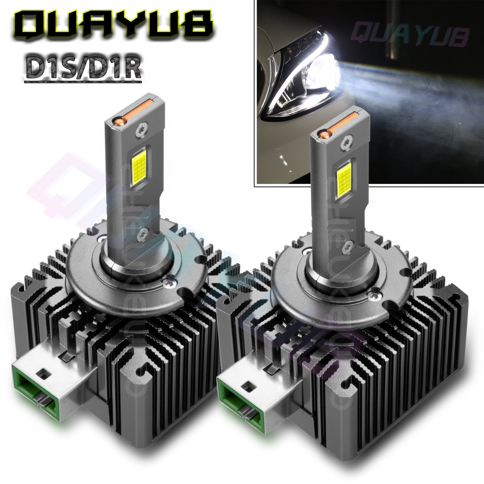 For 2010-2013 Mercedes Benz E350 E400 E550 E63 6000K LED Headlight Bulb ...