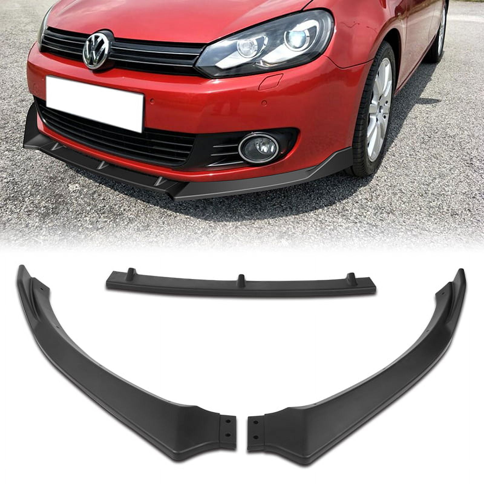 For 2010-2013 Volkswagen Golf 6 Matt Black JDM Front Bumper Body Kit ...