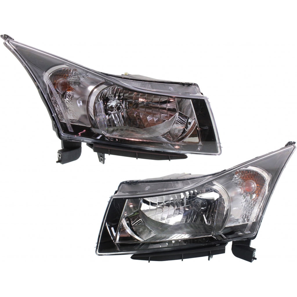 For 2011-2012 Chevy Cruze Pair Headlights Driver and Passenger Side ...