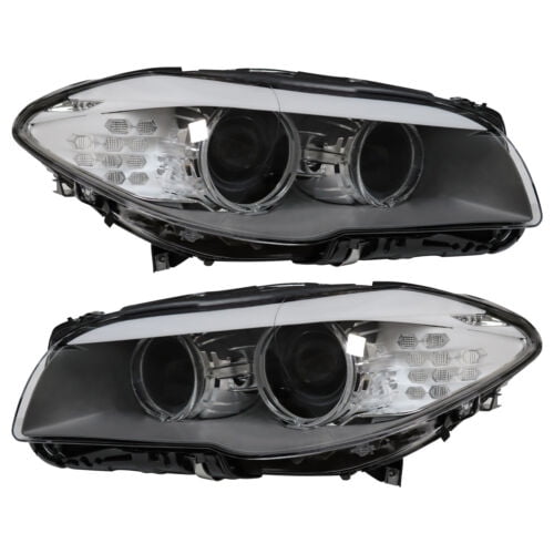 For 2011-2013 BMW 5 series F10 550i 535i 528i Xenon HID Headlight LH+RH ...